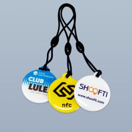 Buy Custom NFC Dome Key Tag - NFC Tag Online | GoToTags Store