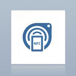 Buy Pre-Printed NFC Sticker - NTAG213 - 38 x 38 mm Square - NFC Tag ...